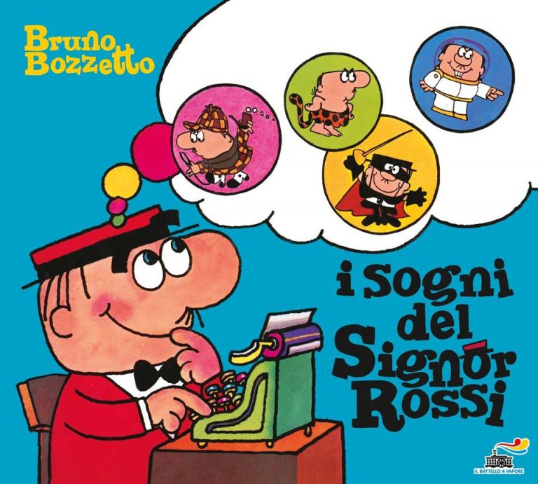 I sogni del signor Rossi, un nuovo libro per bambini firmato Bruno Bozzetto