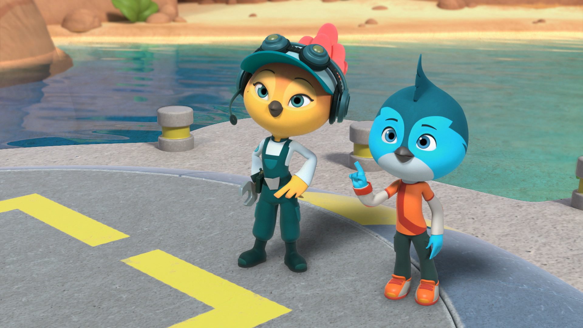 Top Wing, la nuova serie di Cartoonito