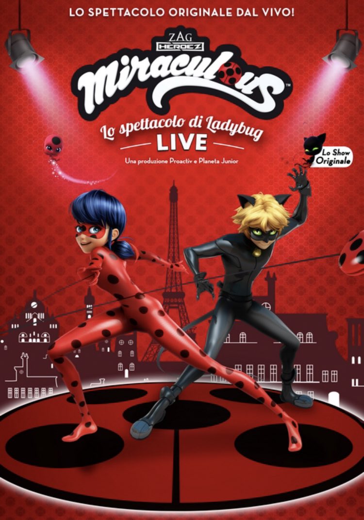 Miraculous Live Show, lo spettacolo di Ladybug arriva anche in Italia ...
