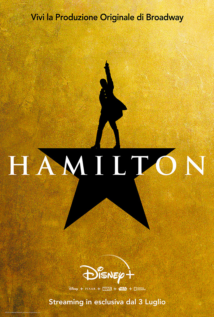 Hamilton the musical, lo spettacolo di Broadway arriva su Disney Plus