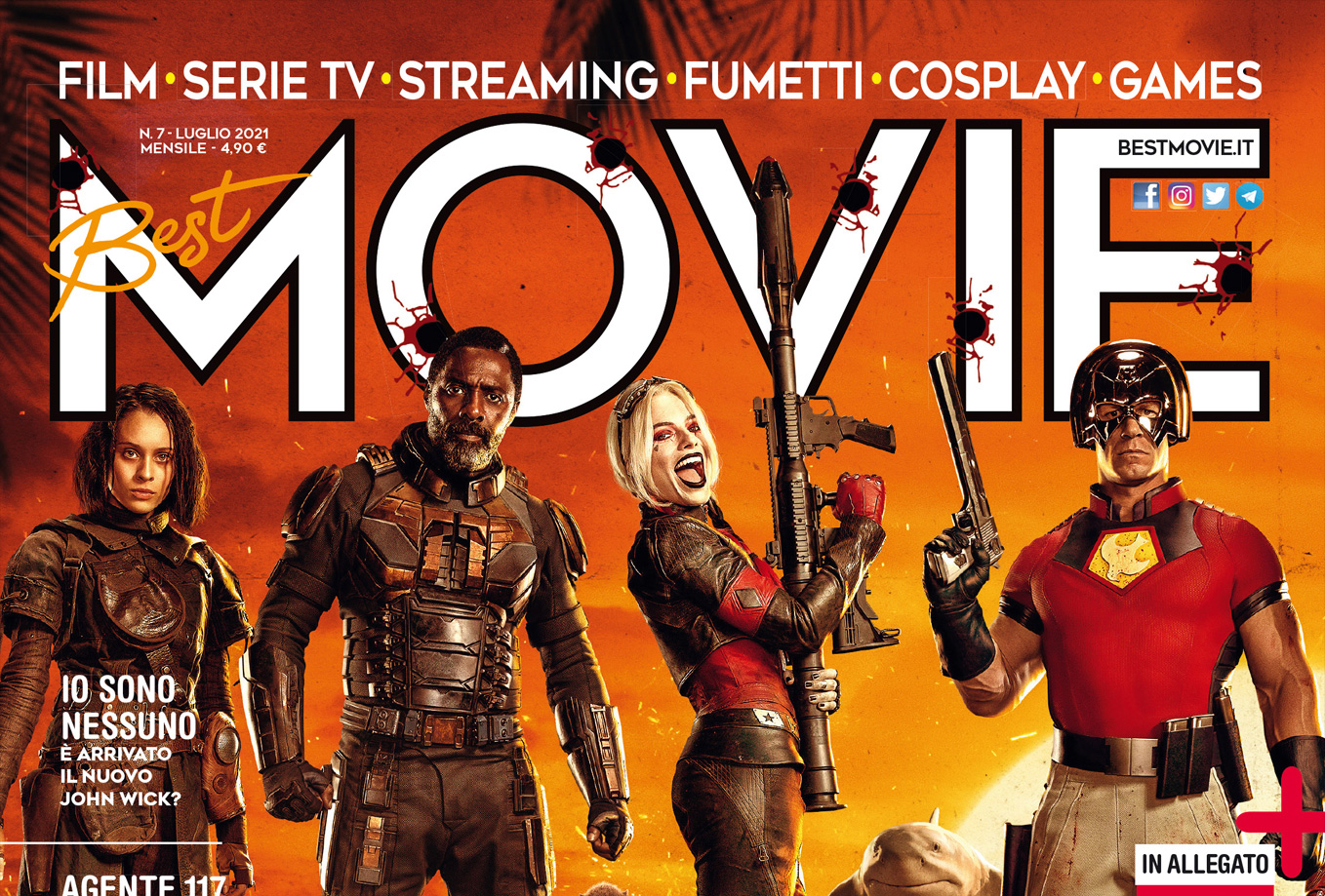 Best Movie di luglio vi porta sul set di The Suicide Squad insieme alla ...