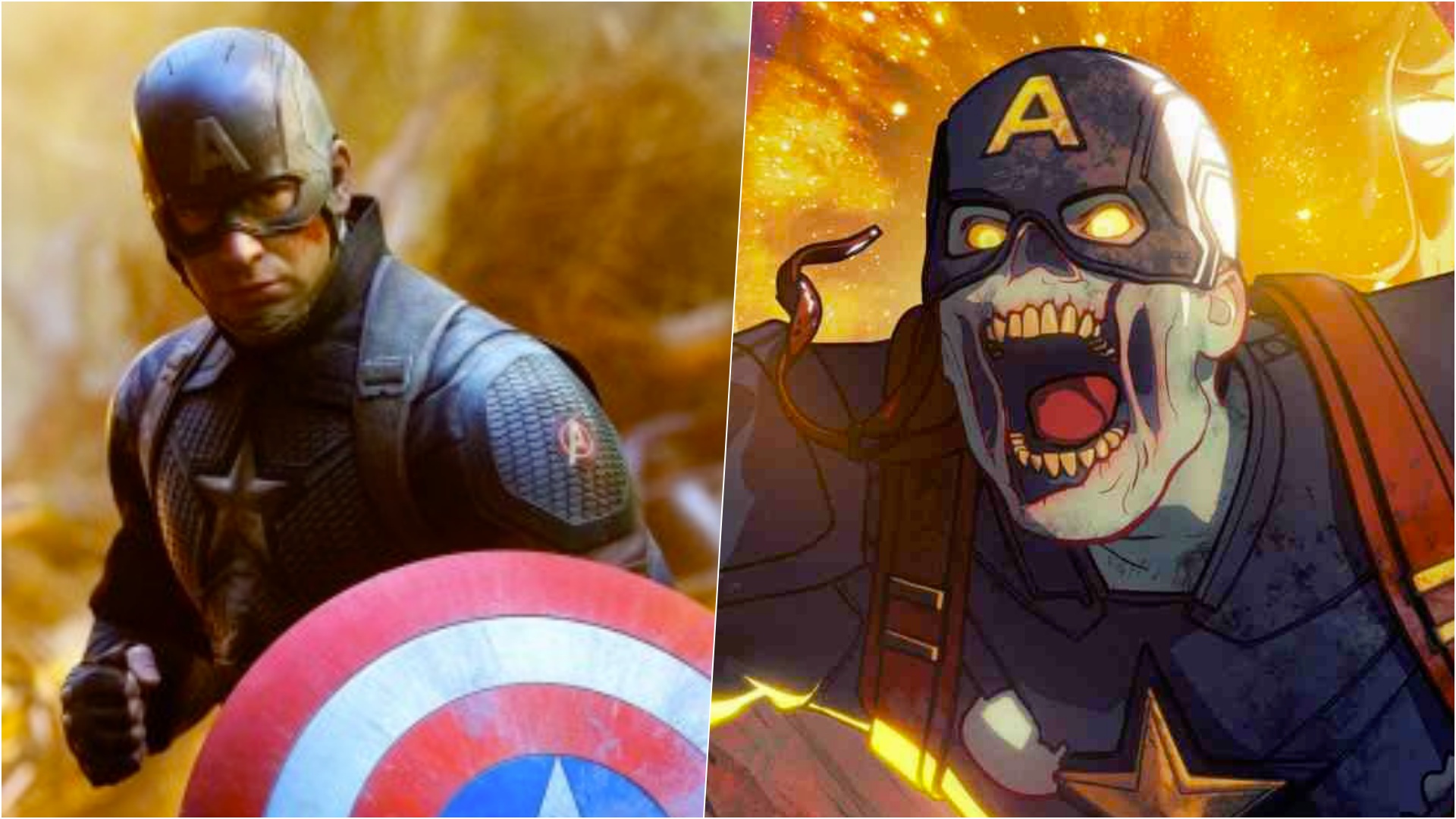 Marvel, ecco come sarebbe Captain America zombie in live-action. Ed è ...