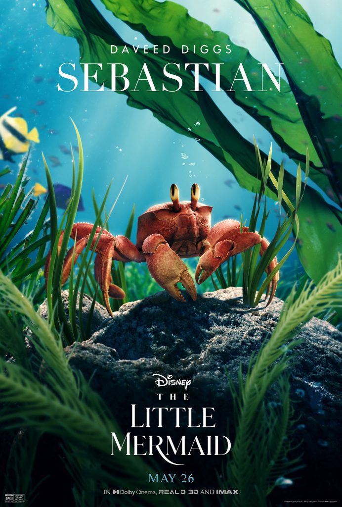 La Sirenetta, ecco Ariel e gli altri protagonisti nei character poster ...