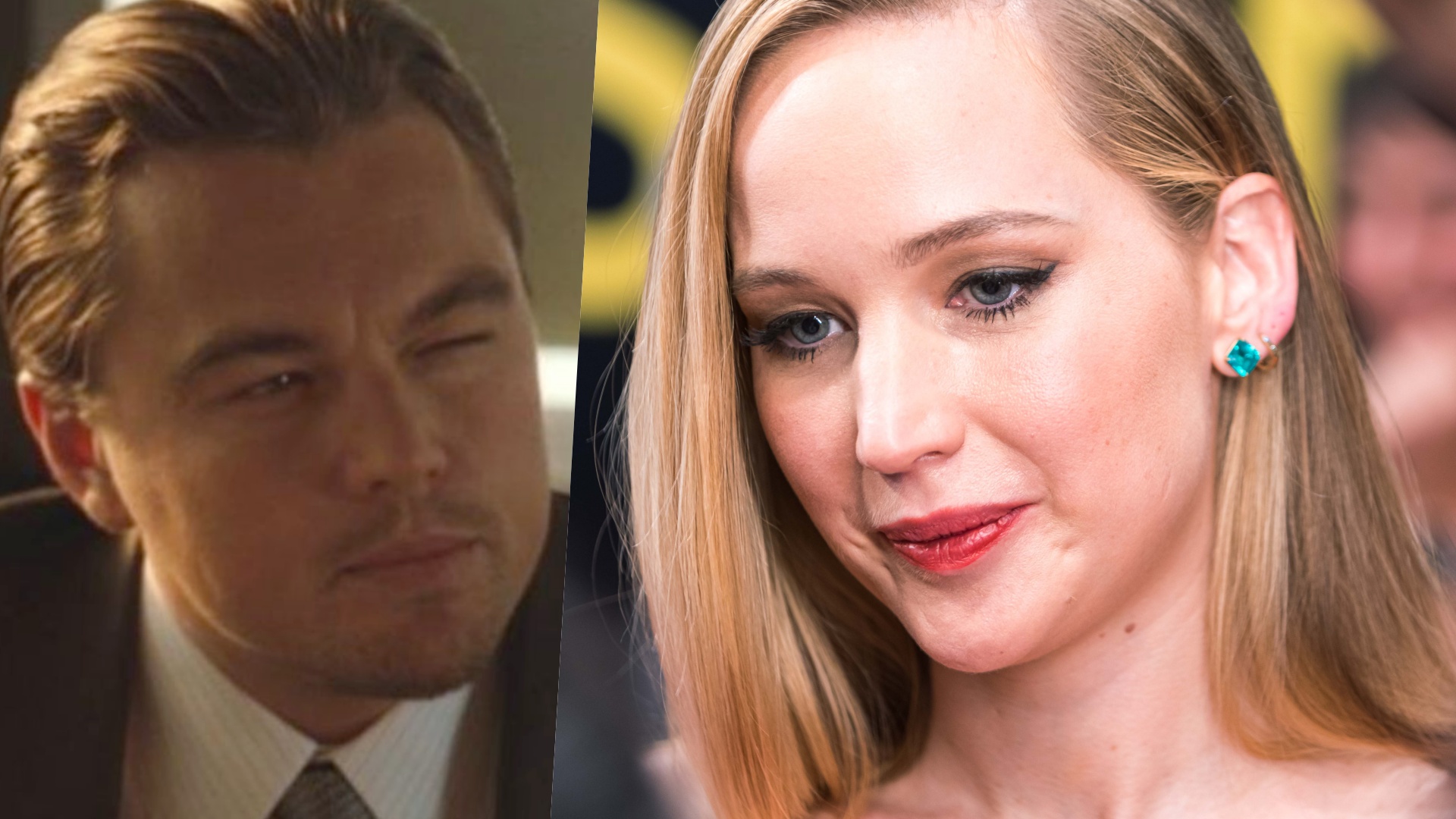 Jennifer Lawrence ha sputato un piercing dal naso di fronte a Leonardo ...