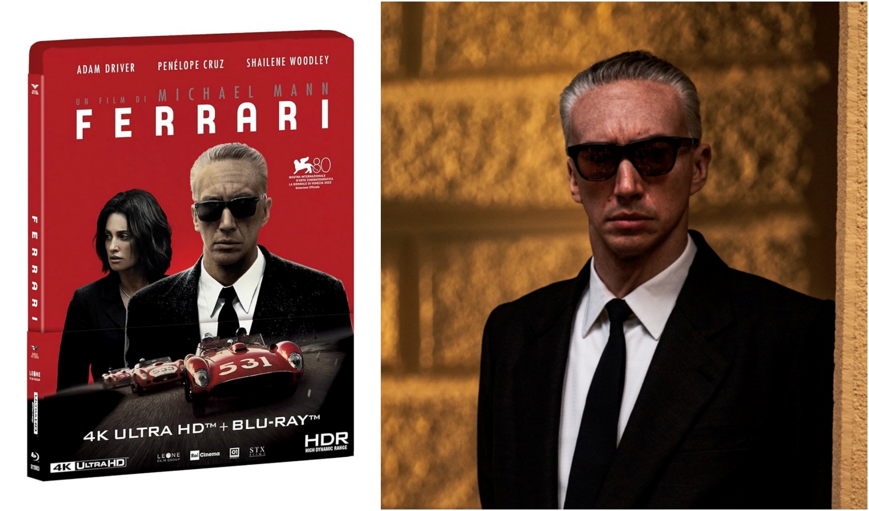 La Videoteca Perfetta: Ferrari (Blu-ray 4K, Blu-ray, DVD)