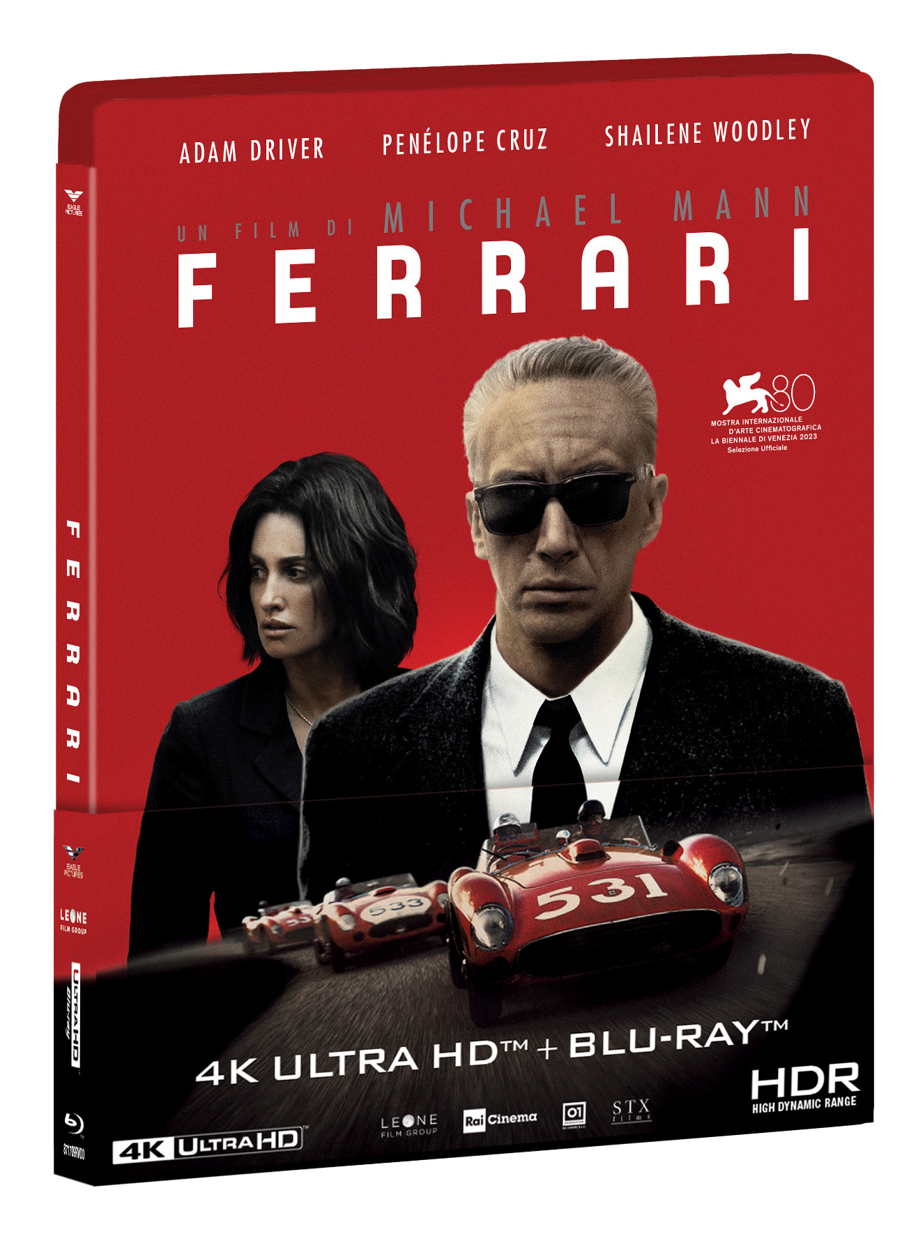 La Videoteca Perfetta: Ferrari (Blu-ray 4K, Blu-ray, DVD)