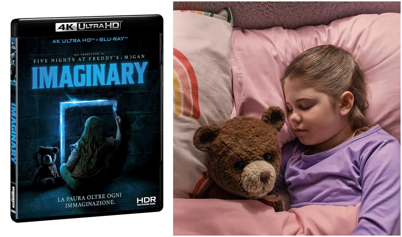 La Videoteca Perfetta: Imaginary (Blu-ray 4K, Blu-ray, DVD)