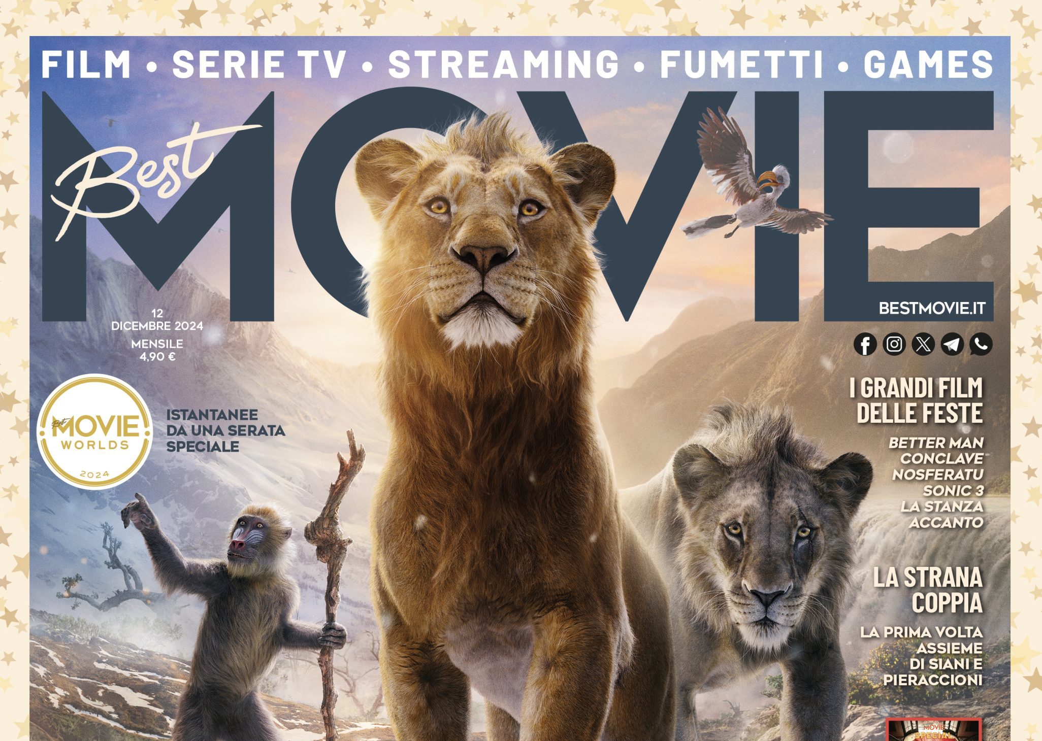 Mufasa e Kraven – Il cacciatore guidano la pattuglia di Natale su Best ...