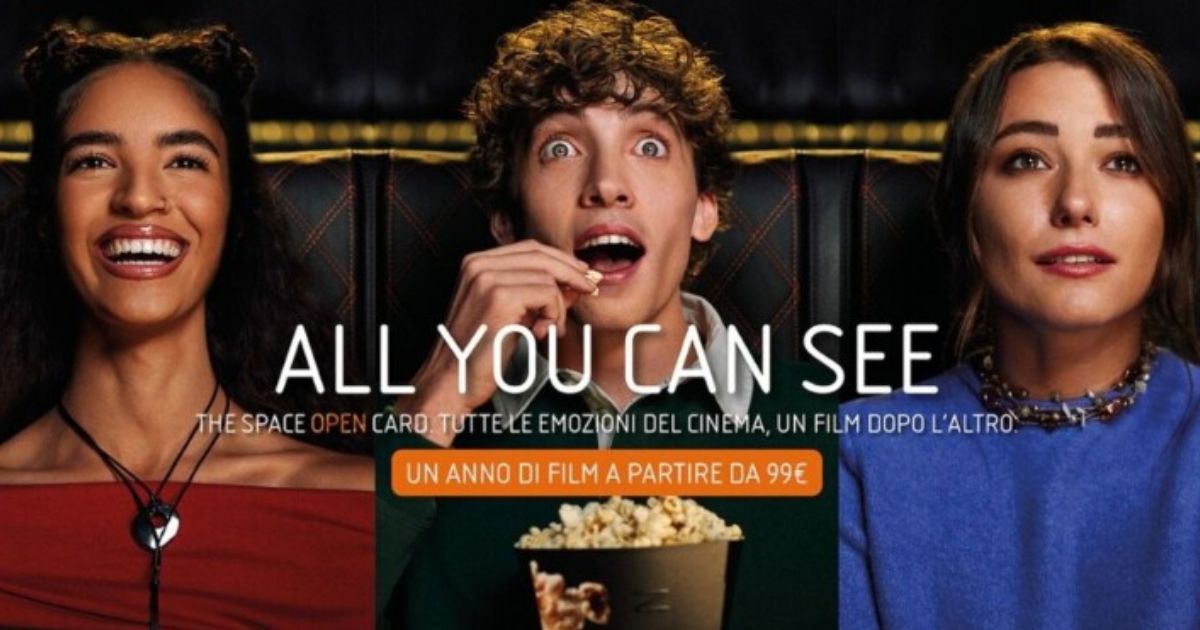All You Can See, arriva la nuova Open Card di The Space per gli ...